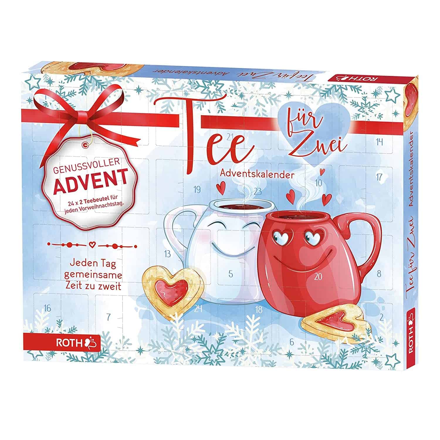Die besten Tee Adventskalender 2022 - www.adventskalender.de